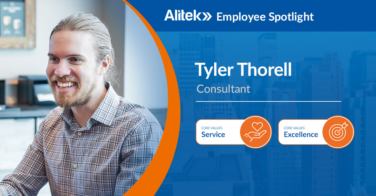 Alitek September Employee Spotlight – Tyler Thorell | News | Alitek